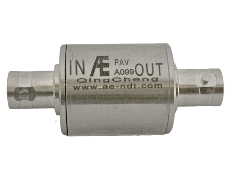 Acoustic emission preamplifiers for AE sensors